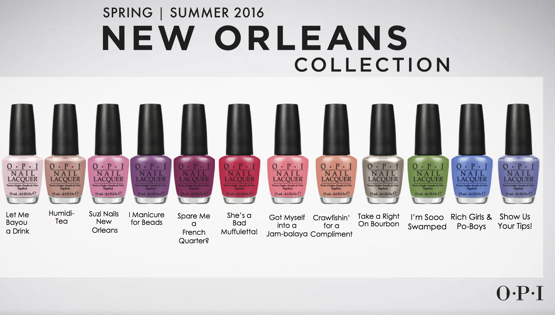 New: OPI New Orleans | Spring 2016 | Phoenix Beauty Lounge